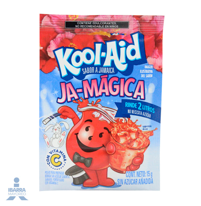 Refresco Kool Aid Ja-Mágica 15 g – Mayorista Ibarra