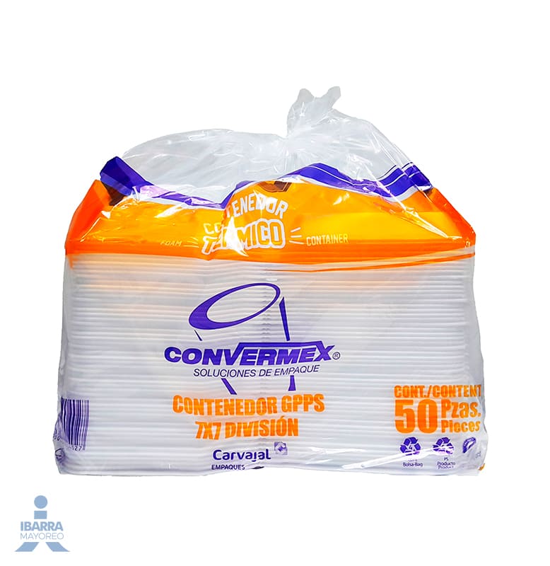 Contenedor Térmico Convermex División L-36 50 pzas. – Mayorista Ibarra